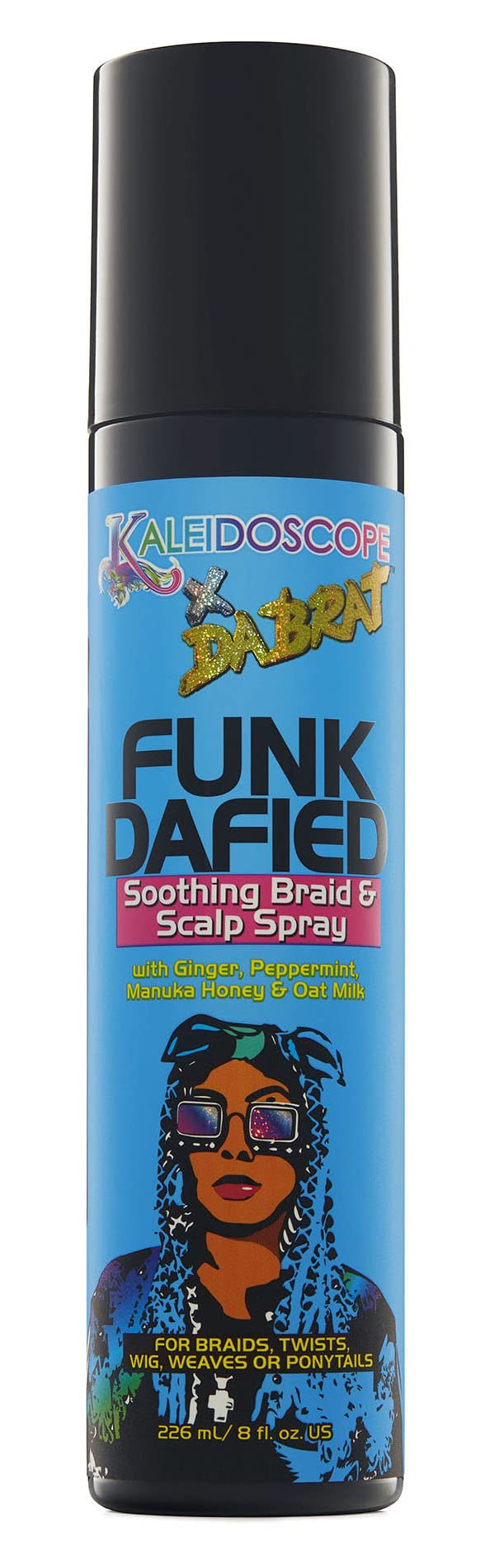 Kaleidoscope Funk Dafied x Da Brat Soothing Braid & Scalp Spray 8 fl o ...